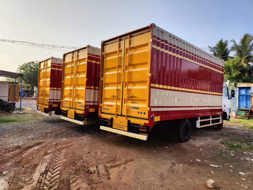 Heavy galvanized alloy steel container - Sri Raja Vinayagaa Cargo Builders