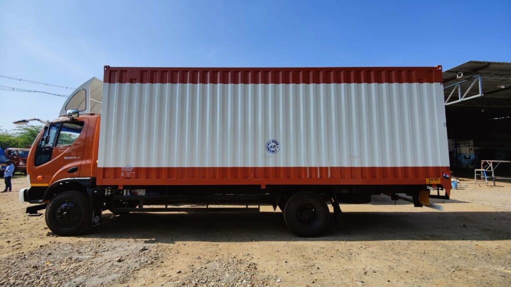Heavy galvanized alloy steel container - Sri Raja Vinayagaa Cargo Builders